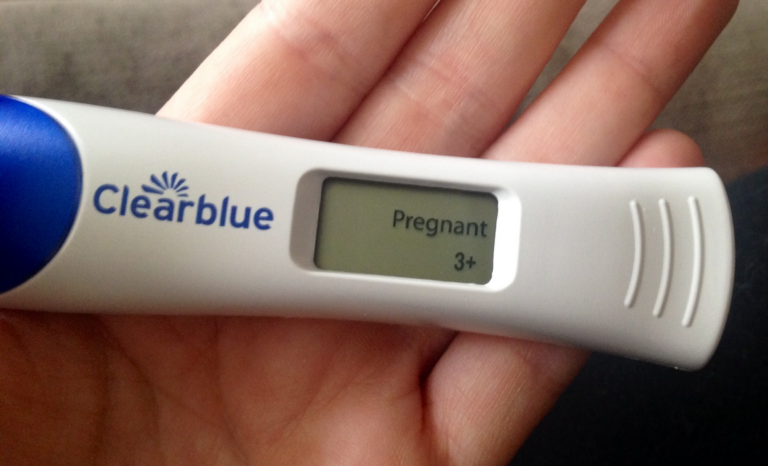Clear Blue Positive Pregnancy