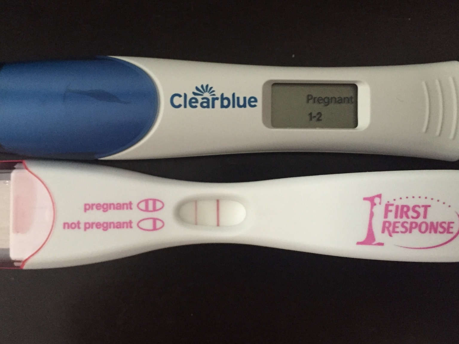Clear Blue Positive Pregnancy